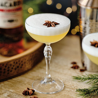 Spiced Rum Sour - Cocktail Recipe | BCLIQUOR